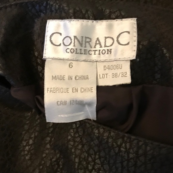 Conrad C Collection | Skirts | Vegan Leather Skirt | Poshmark